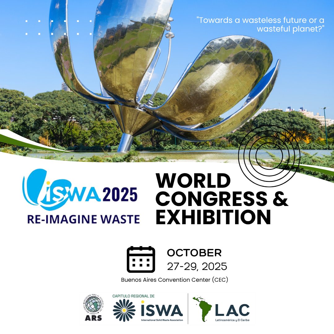 ISWA WORLD CONGRESS 2025 - Buenos Aires / Argentina, 27-29 ottobre 2025 ...